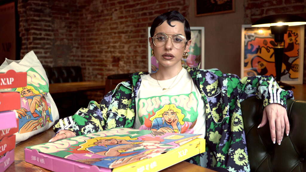 Pizzas NAP estrena caja diseñada por la ilustradora BE Fernández